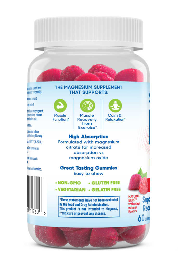 SlowMag® Mg Muscle Health + Recovery* Gummies - SlowMag® Mg